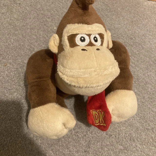 NINTENDO DONKEY KONG Plush Stuffed Soft Toy Super Mario Bros £10.07 ...