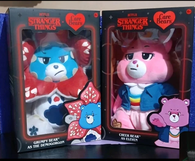NETFLIX CARE BEARS x Stranger Things Grumpy Demogorgon Cheer Eleven 12 ...