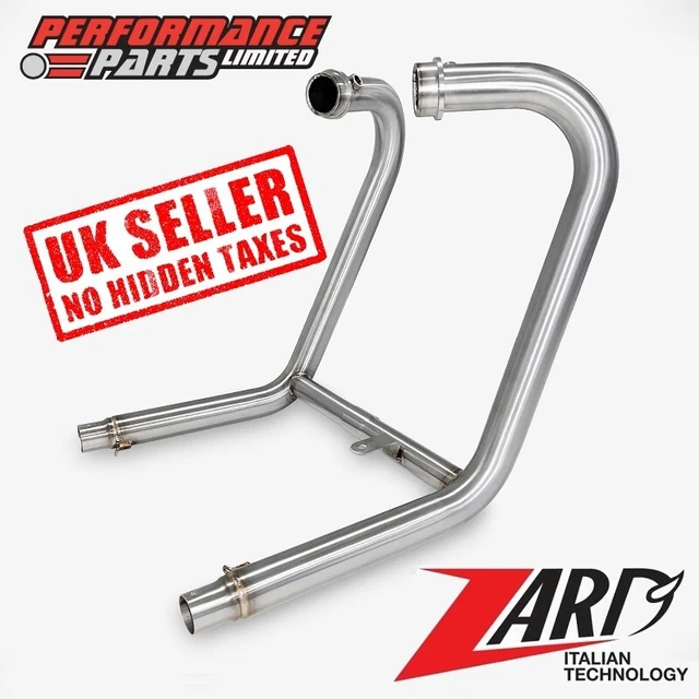 TRIUMPH BONNEVILLE BOBBER 2021 Zard Stainless Steel De-CAT Exhaust ...