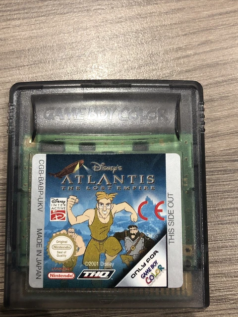DISNEY'S ATLANTIS THE LOST EMPIRE Game Boy Color EUR VERSION Nintendo ...