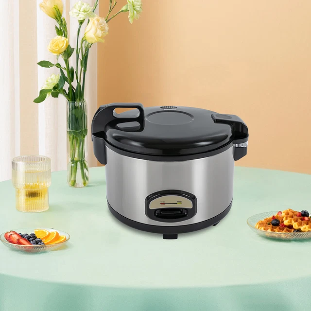 10L COMMERCIAL RICE Cooker Stainless Steel Non-Stick Automatic Cooking ...