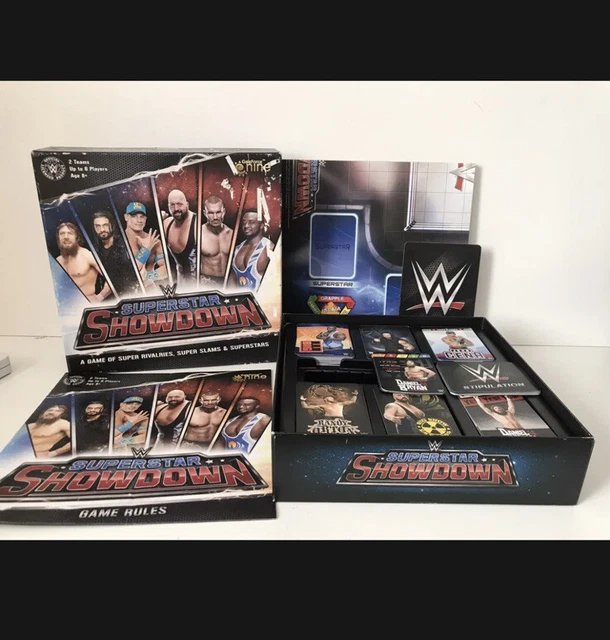 WWE SUPERSTAR SHOWDOWN Board Game, 98% Complete £6.90 - PicClick UK