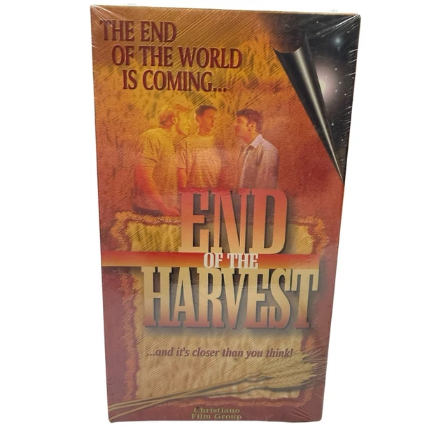 END OF THE Harvest VHS Christiano Brothers Film David White New Sealed ...