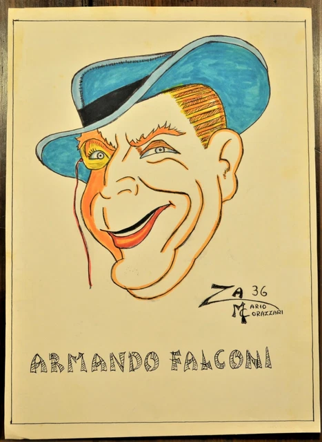 DESSIN CARICATURAL ORIGINAL De Mario Corazzari Armando Falcone EUR 77 ... DESSIN CARICATURAL ORIGINAL De Mario Corazzari Armando Falcone EUR 77 ...