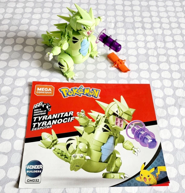 JEU DE CONSTRUCTION mega bloks type lego pokémon tyranocif mega ...