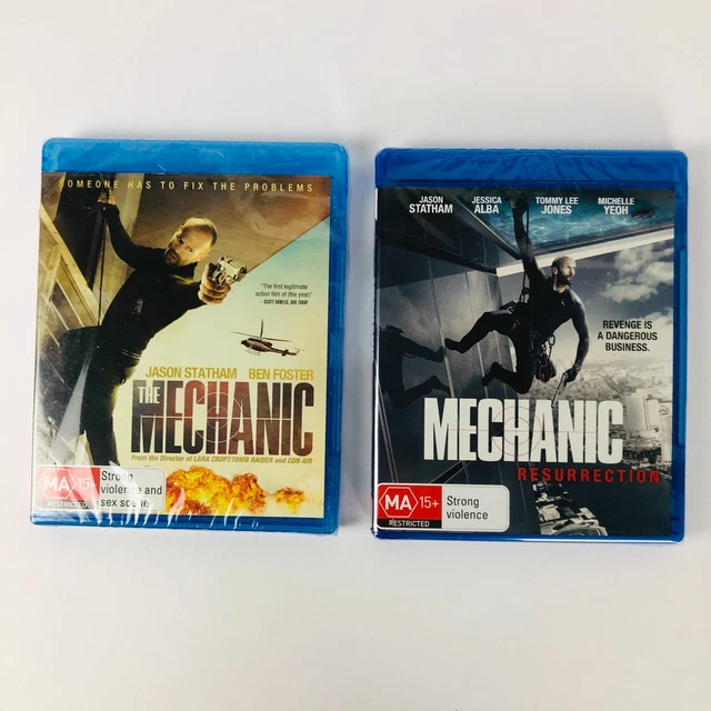 MECHANIC & MECHANIC Resurection (Blu-Ray, Movies) Jason Statham PAL Region 4 EUR 17,98 - PicClick FR