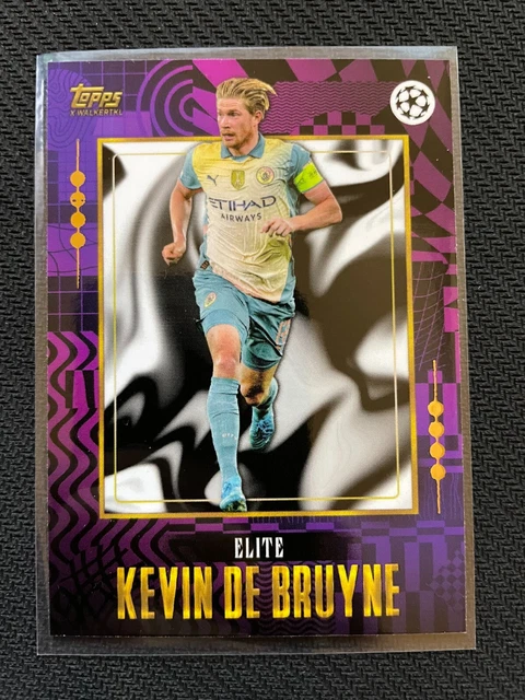 TOPPS UCC GOLD 2024/25 - Kevin De Bruyne - Manchester City ELITE £5.95 ...