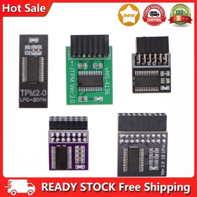 Tpm 20 Module Tpm 20 Encryption Security Module Remote Card For Windows 11 £839 Picclick Uk
