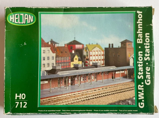 HELJAN GWR STATION Bahnhof code-HO712 "used" but never built. £12.50 ...