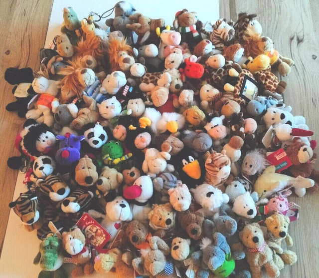 NICI KEYCHAIN FLIBBIES Cat Dino Seal Camel Frog 1999-2010 (2) £8.19 ...