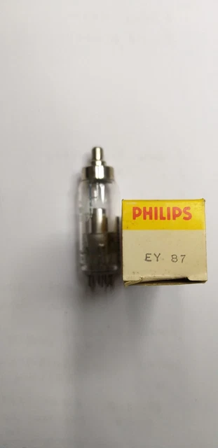 TUBO VALVOLA EY87 Philips Miniwatt Funzionante Nuova EUR 4,00 - PicClick IT