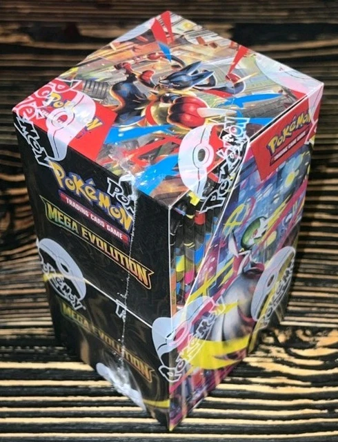 POKÉMON TCG: MEGA Evolutions Half Booster Box (18 Packs) Brand New ...