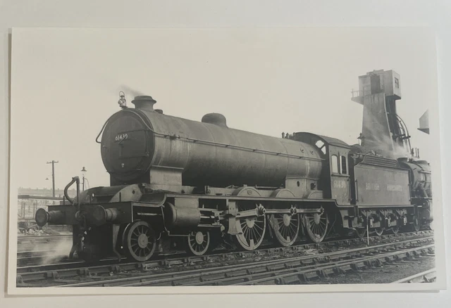 BR RAILWAY LOCOMOTIVE Photograph - 61430 Normanton Shed F653 £2.99 ...