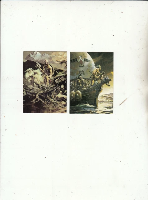 RARE-FRAZETTA 2-1993 FRANK Frazetta-Comic Images-[No 22-23]-Lot 1251-2 ...