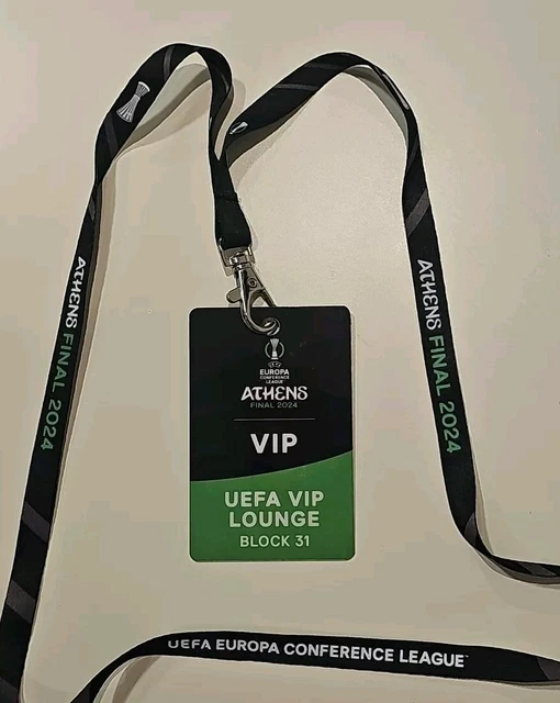 VIP PASS 2024 UEFA Europa Conference League Final Olympiakos v ...