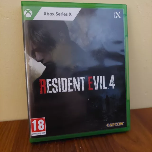 Resident Evil 4 Remake Xbox Series X Game Steel Book Rare Steelbook