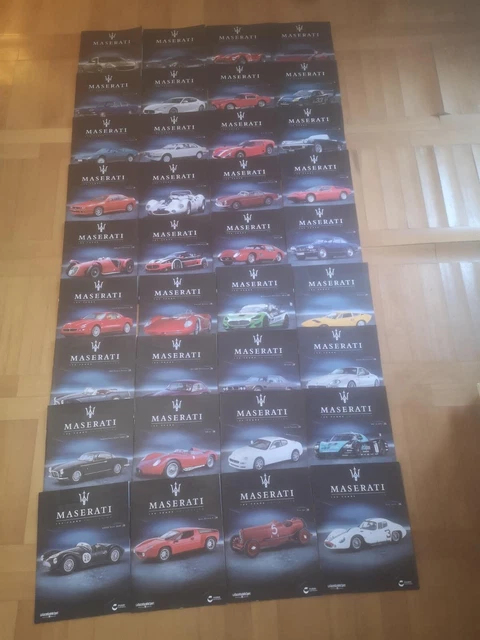 MASERATI 100 YEARS Collection Brochures from 1° to 65° EUR 140,00 ...