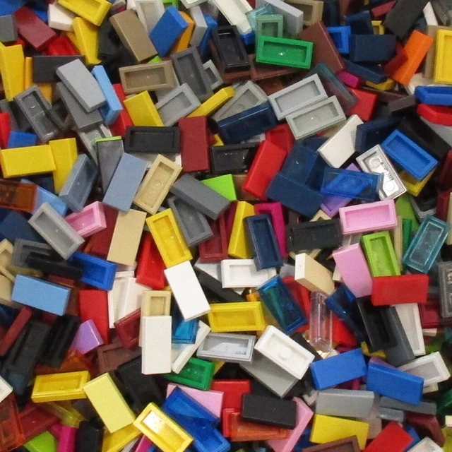 USED LEGO® - 500g Packs - Tile - 3069 - 1 x 2 Tile £34.96 - PicClick UK