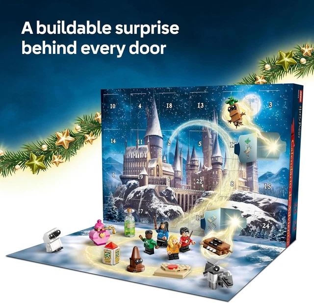 LEGO HARRY POTTER Advent Calendar 2025 for 7+ Year Old Boys & Girls ...
