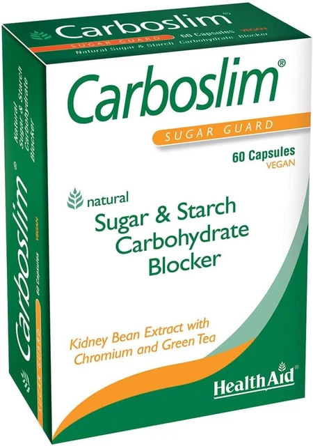 HEALTHAID CARBOSLIM CAPSULES – Carb Blocker with White Kidney Bean ...