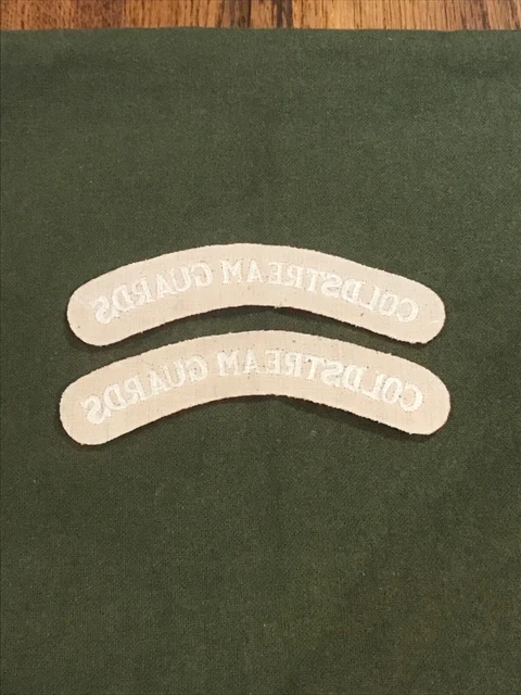 ORIGINAL POST WW2 Coldstream Guards British Army Shoulder Titles £9.00 ...