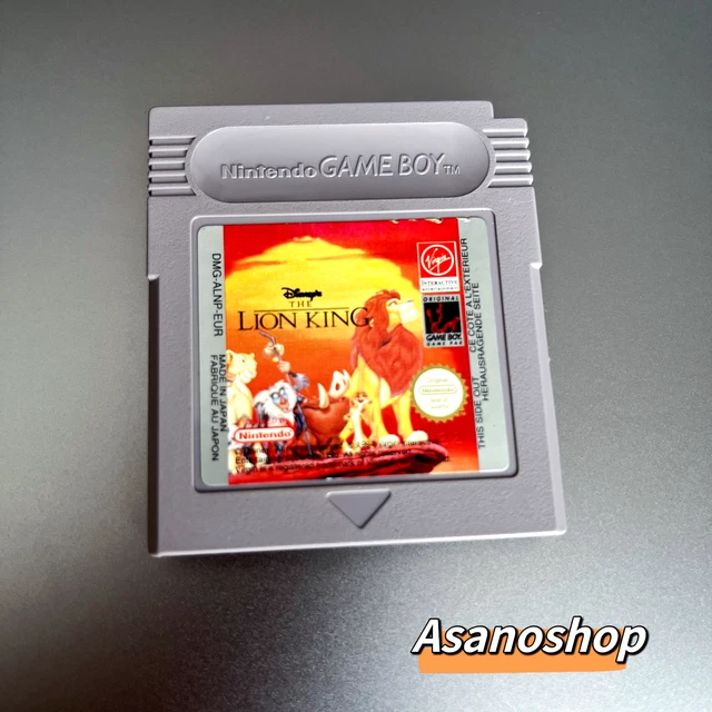 LE ROI LION THE LION KING NINTENDO Game Boy EUR 9,90 - PicClick FR