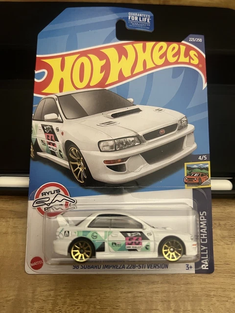 HOT WHEELS TREASURE Hunt '98 Subaru Impreza 22B-STI Version Rally ...