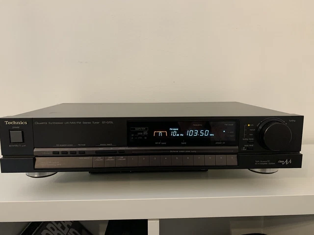 TECHNICS ST-G70L - Quartz Synthesizer LW/MW/FM Stereo Tuner - A Quality ...