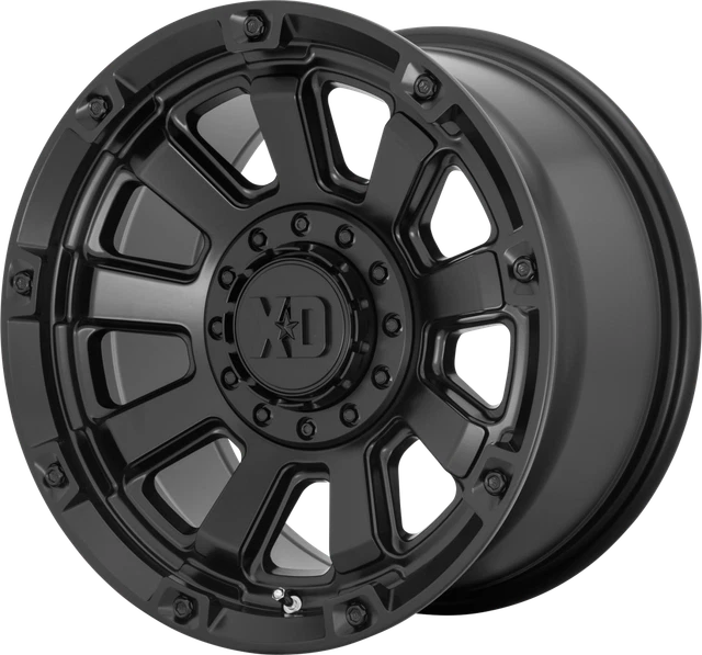 20 INCH BLACK Wheels Rims Dodge RAM 1500 Truck 5x5 5 Lug XD XD852 20x9