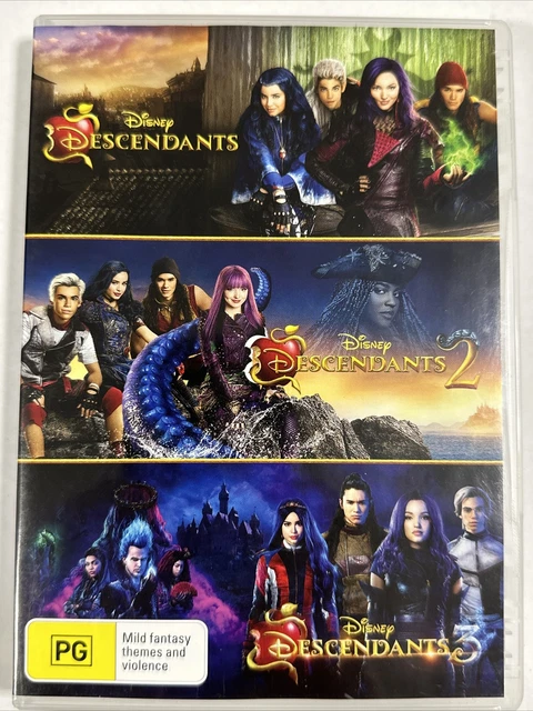 DESCENDANTS | TRIPLE Pack (Box Set Triple Pack, DVD, 2019) 1, 2, 3 ...