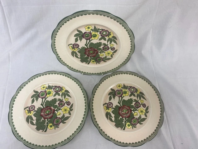 ROYAL ALBERT, BONE China, Canton, three dinner plates £15.00 - PicClick UK