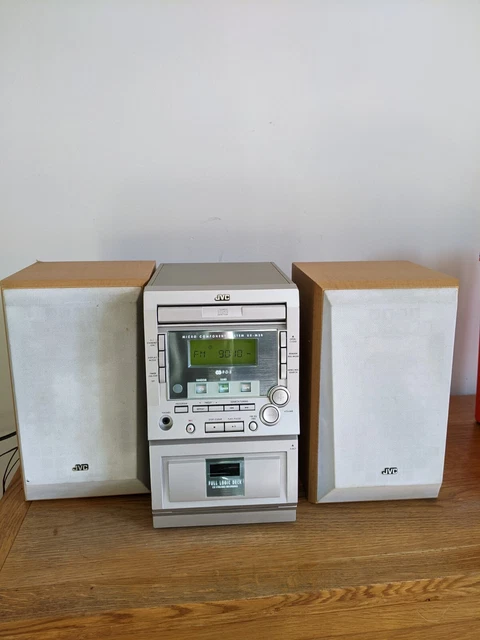 SISTEMA MICRO HI Fi JVC UX-M3R (RADIO/CD/CASSETTA) con telecomando EUR ...