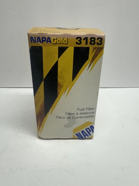 NOS GENUINE NAPA Gold Fuel Filter #3183 MFG. by Wix in the USA #33183 ...