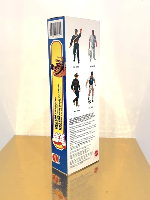 BIG JIM SPORTIF 4280 Mattel, REPRO BOX, figure as new. Action vintage ...