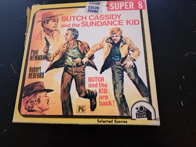 BUTCH CASSIDY AND The Sundance Kid 1969 Super 8 Colour Sound 400Ft 8Mm ...