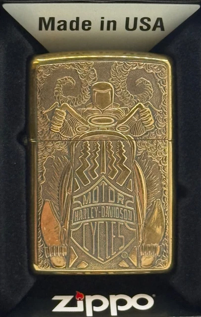 BARRETT SMYTHE &HARLEY Davidson Ghost Rider" Zippo Lighter From June ...