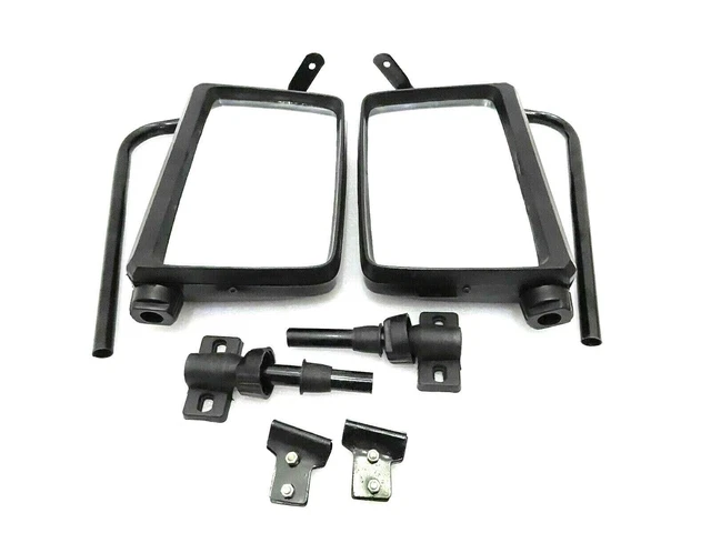 SUZUKI SAMURAI SJ410 SJ413 Side Exterior Rear View Mirror Set Chrome ...