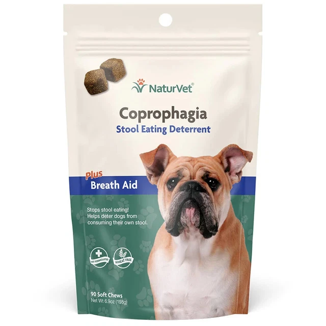 NATURVET DOG PUPPY For-bid Stop Eating Poop Coprophagia Deterrent Sft ...
