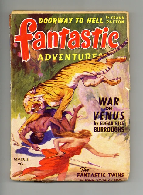FANTASTIC ADVENTURES PULP / Magazine Mar 1942 Vol. 4 #3 GD £18.02 ...