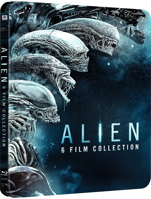 NEU ALIEN 6 Film Collection Limited Edition Blu-ray Steelbook zavvi UK ...