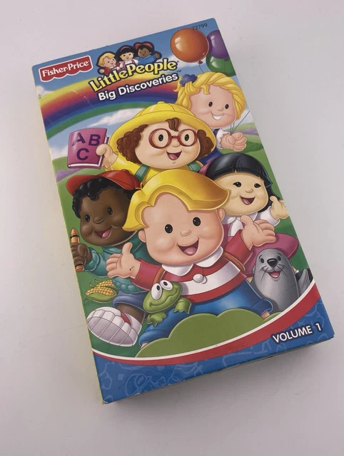 VHS TAPE | Fisher Price Little People: Big Discoveries, Volume 1, 2000 ...