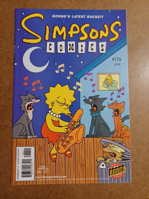 SIMPSONS COMICS #176 Bart Lisa Jazz Cover Marge Simpson Combined ...