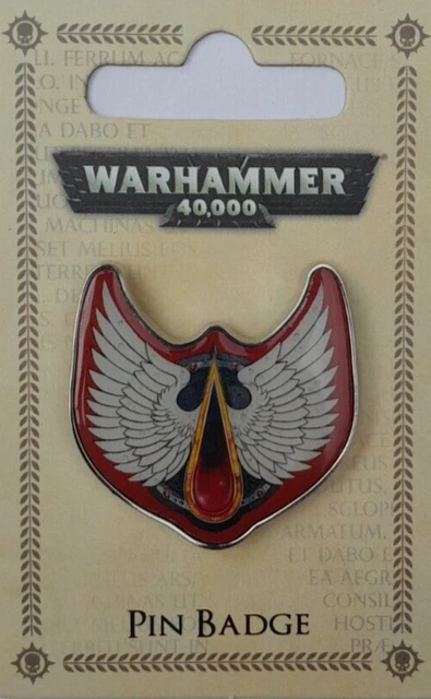 OFFICIAL WARHAMMER 40,000 40K Blood Angels Pin Badge Games Workshop ...