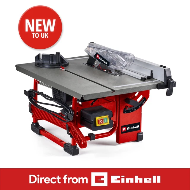 EINHELL TABLE SAW 200mm TC-TS 8 I 800W Bench Type Circular Saw Electric ...