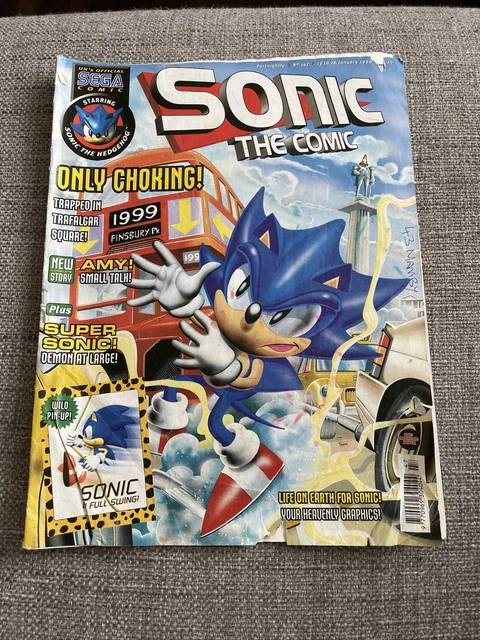 SONIC THE HEDGEHOG - Sonic The Comic UK - Sega / Fleetway Issue No. 147 ...