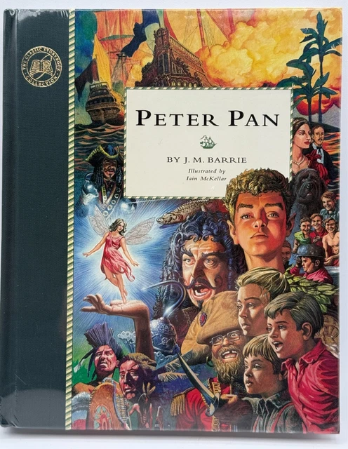 PETER PAN BY J.M. Barrie Classic Storybook Collection Hard Back Book ...