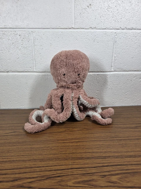 JELLYCAT ODELL OCTOPUS Plush Toy Large Soft, Peach Pink £21.49 ...