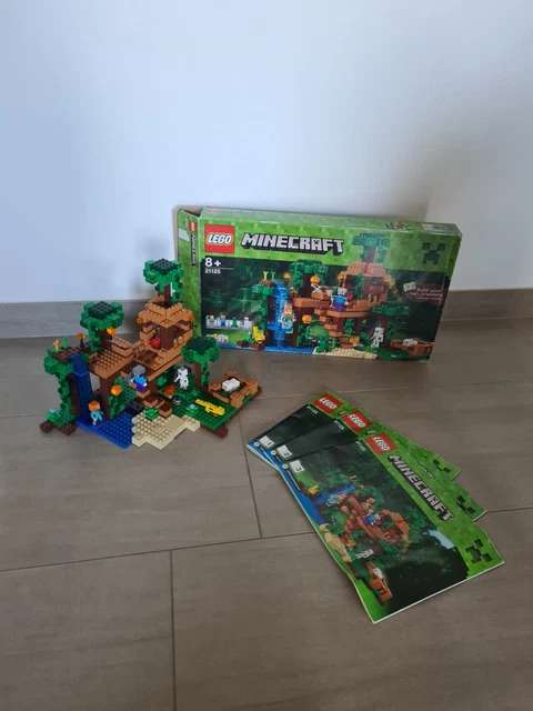 LEGO® 21125 MINECRAFT Das Dschungel Baumhaus mit BA+OVP EUR 99,99 ...