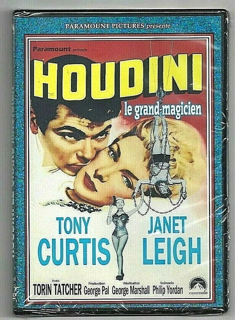 DVD - HOUDINI Le Grand Magicien (Tony Curtis / Janet Leigh) Culte ...