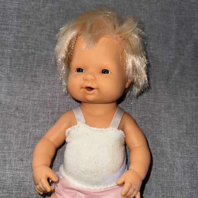 13” FALCA BABY Doll W/Crier Spain Soft Vinyl Body Anatomically Correct ...